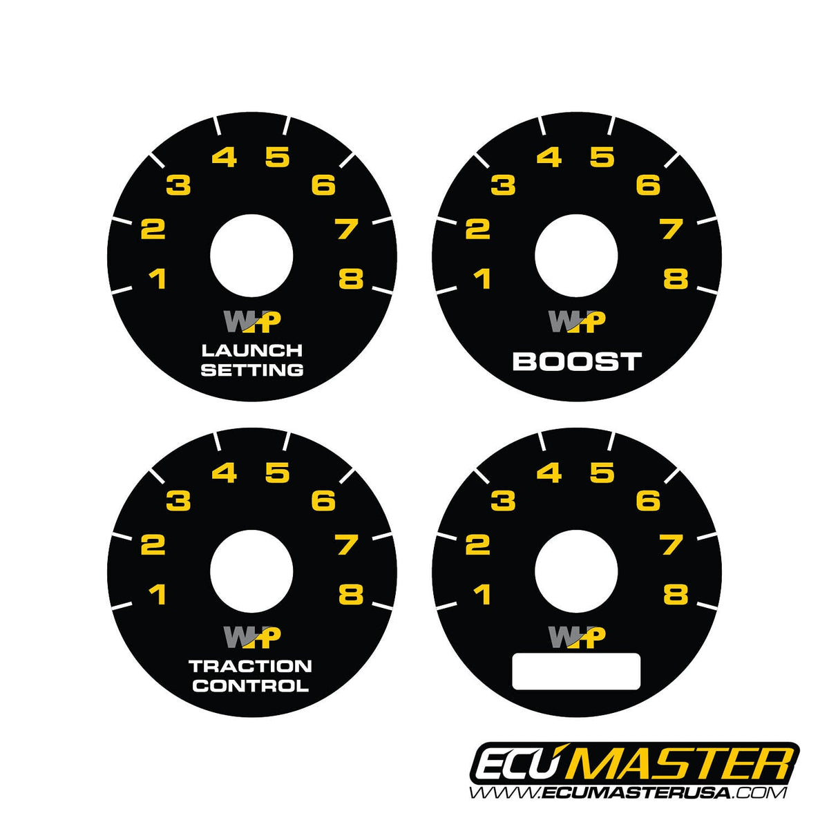 8 Position Rotary Switch Sticker Pack – Tuner Tools