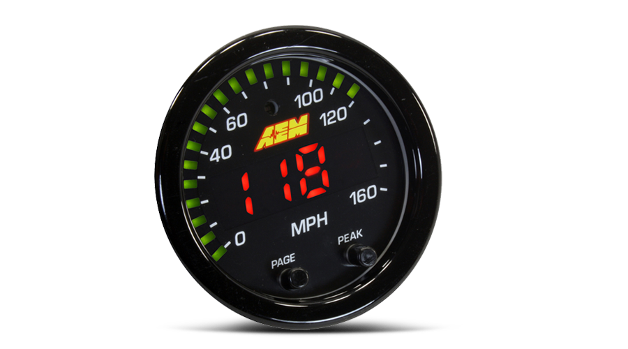 AEM X-Series Digital GPS Speedometer – Tuner Tools