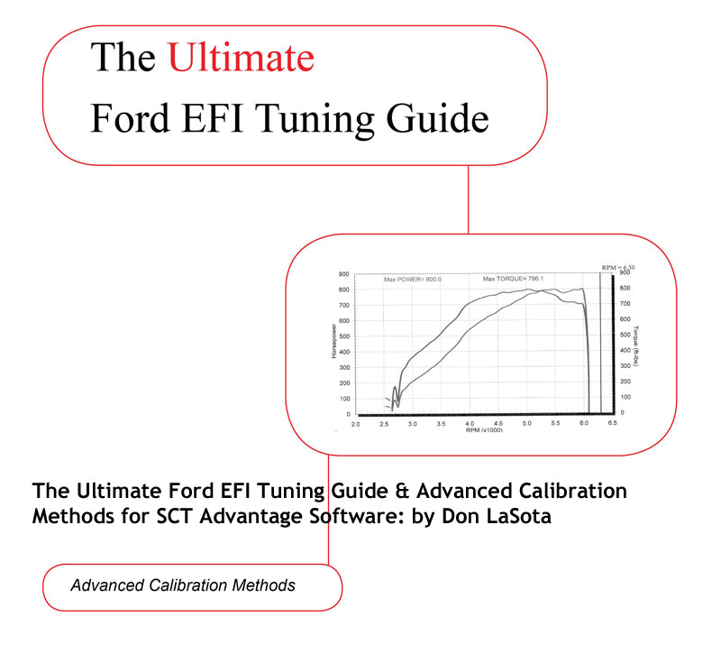Ford EFI Tuning Guide for SCT Pro Advantadge Software: By Don LaSota ...